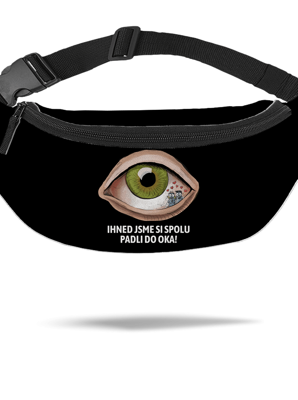 Padli do oka ledvinka Black – digi-tisk (na objednání) | Bastard.cz